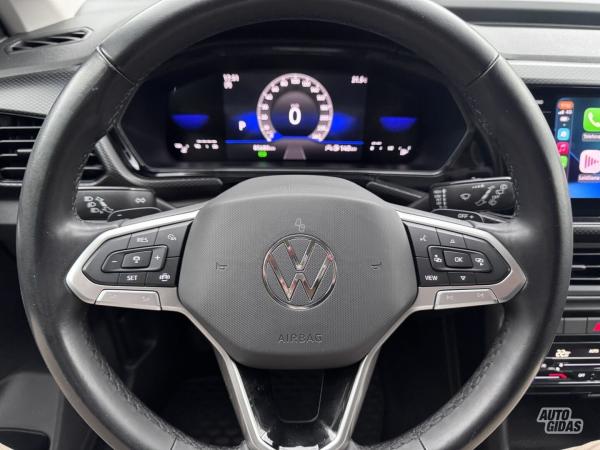 White Volkswagen T-Cross 2023 in Avizieniai, with an engine capacity of 1.00 L and mileage of 86 thousand km for 16500 €, photo 10 on AUTOMOTO.COM.LV