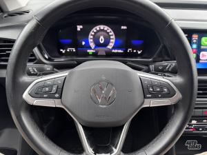 White Volkswagen T-Cross 2023 in Avizieniai, with an engine capacity of 1.00 L and mileage of 86 thousand km for 16500 €, photo 10 on AUTOMOTO.COM.LV