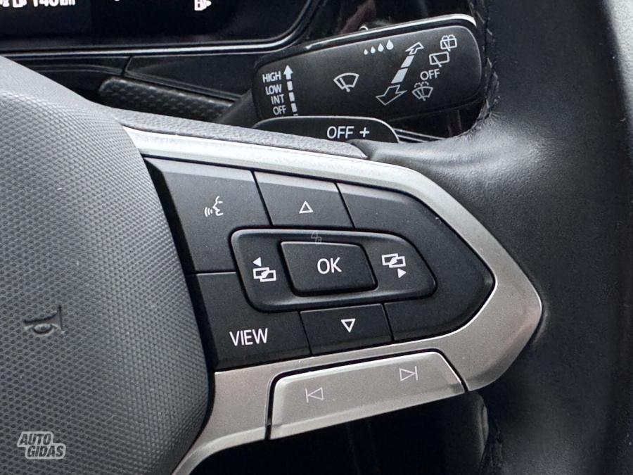 White Volkswagen T-Cross 2023 in Avizieniai, with an engine capacity of 1.00 L and mileage of 86 thousand km for 16500 €, photo 13 on AUTOMOTO.COM.LV