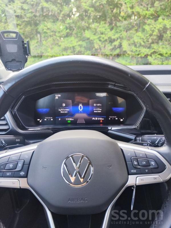 Volkswagen T-Cross 2023 Rīga vietnē Balts Volkswagen T-Cross 2023 Rīga, ar dzinēja tilpumu 1.00 L un nobraukumu 72 tūkst. km par 17400 €, foto 9 vietnē AUTOMOTO.COM.LV