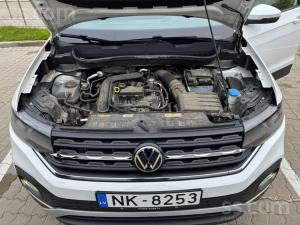 Белый Фольксваген T-Cross 2023 в Рига, объемом двигателя 1.00 л и пробегом 51 тыс. км за 16700 €, фото 7 на AUTOMOTO.COM.LV