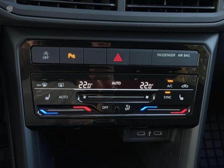 Balts Volkswagen T-Cross 2024 Viļņa, ar dzinēja tilpumu 1.00 L un nobraukumu 67 tūkst. km par 20250 €, foto 21 vietnē AUTOMOTO.COM.LV