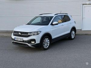 Balts Volkswagen T-Cross 2024 Viļņa, ar dzinēja tilpumu 1.00 L un nobraukumu 72 tūkst. km par 19900 €, foto  vietnē AUTOMOTO.COM.LV