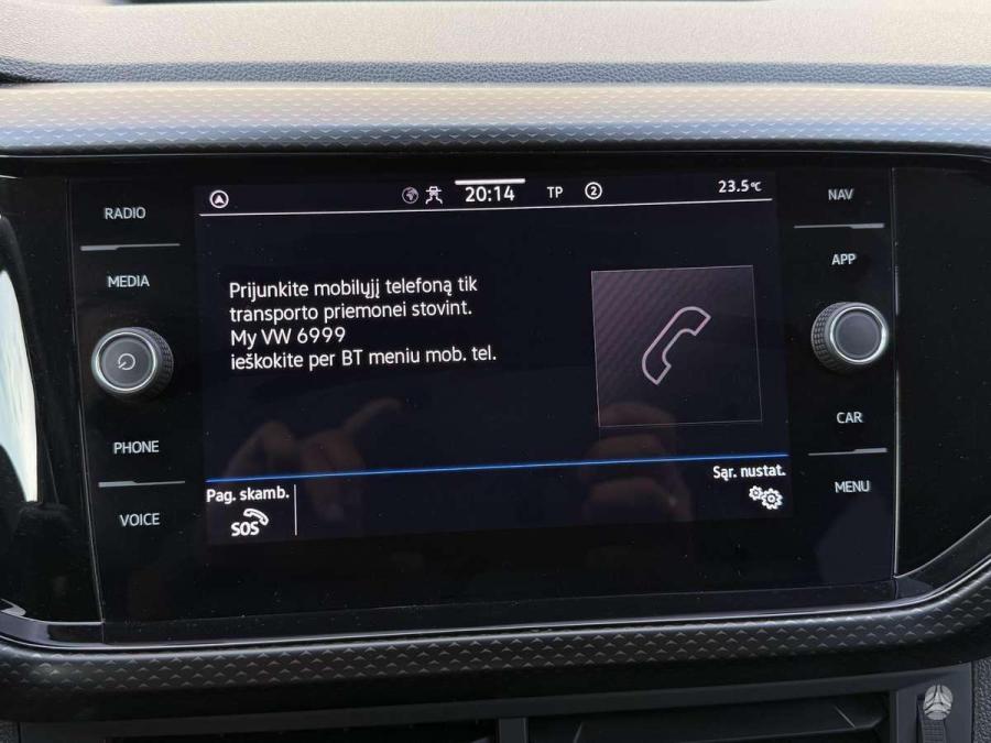 Balts Volkswagen T-Cross 2024 Viļņa, ar dzinēja tilpumu 1.00 L un nobraukumu 72 tūkst. km par 19900 €, foto 24 vietnē AUTOMOTO.COM.LV