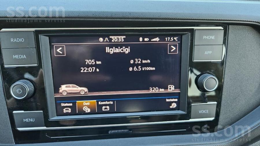 Белый Фольксваген T-Cross 2024 в Елгава, объемом двигателя 1.00 л и пробегом 33 тыс. км за 16700 €, фото 11 на AUTOMOTO.COM.LV
