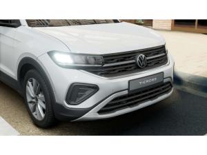 White Volkswagen T-Cross 2025 in Kaunas, with an engine capacity of 1.00 L and mileage of 25 thousand km for 28503 €, photo 8 on AUTOMOTO.COM.LV