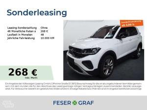 Balts Volkswagen T-Cross 2025 Kauņa, ar dzinēja tilpumu 1.00 L un nobraukumu 12 tūkst. km par 27448 €, foto  vietnē AUTOMOTO.COM.LV