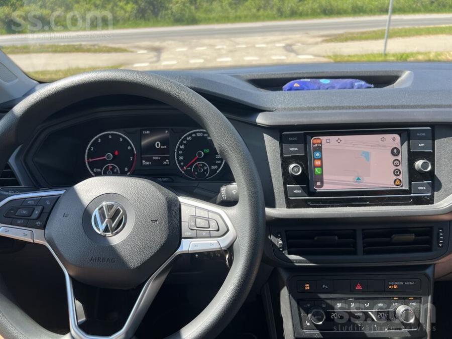 Balts Volkswagen T-Cross 2020 Rīga, ar dzinēja tilpumu 1.00 L un nobraukumu 50 tūkst. km par 14500 €, foto 5 vietnē AUTOMOTO.COM.LV