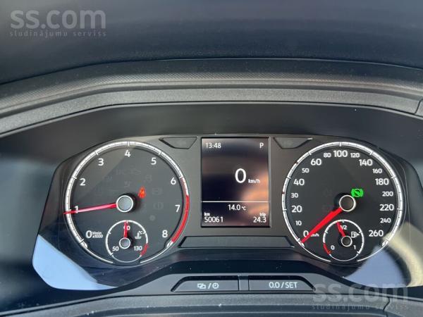 White Volkswagen T-Cross 2020 in Riga, with an engine capacity of 1.00 L and mileage of 50 thousand km for 14500 €, photo 5 on AUTOMOTO.COM.LV