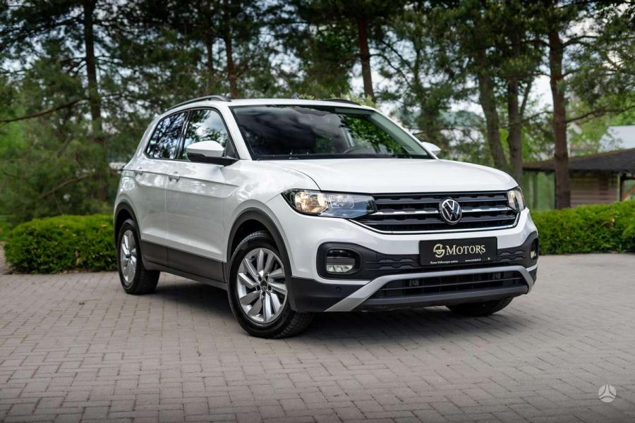 Balts Volkswagen T-Cross 2022 Kauņa, ar dzinēja tilpumu 1.00 L un nobraukumu 84 tūkst. km par 15600 €, foto 3 vietnē AUTOMOTO.COM.LV