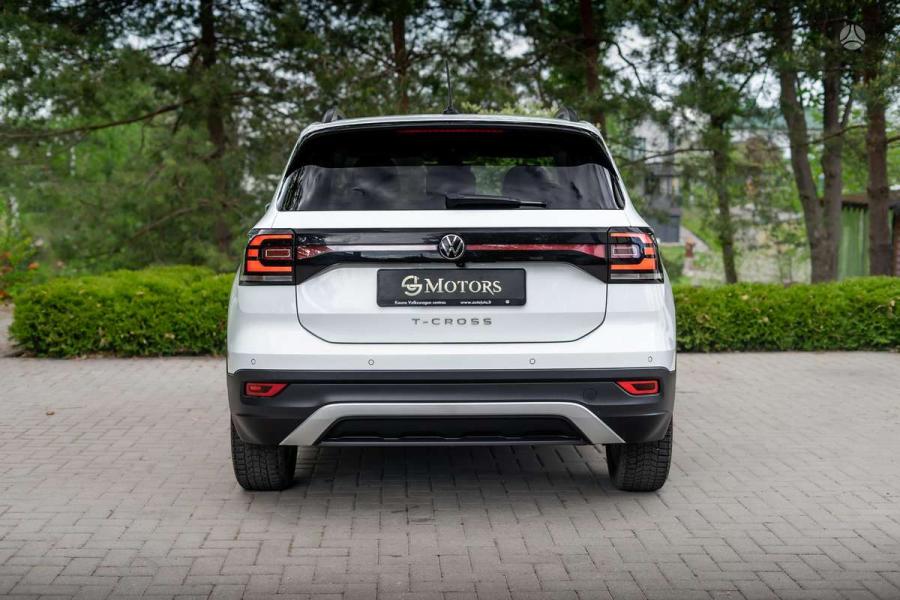 Balts Volkswagen T-Cross 2022 Kauņa, ar dzinēja tilpumu 1.00 L un nobraukumu 84 tūkst. km par 15600 €, foto 8 vietnē AUTOMOTO.COM.LV
