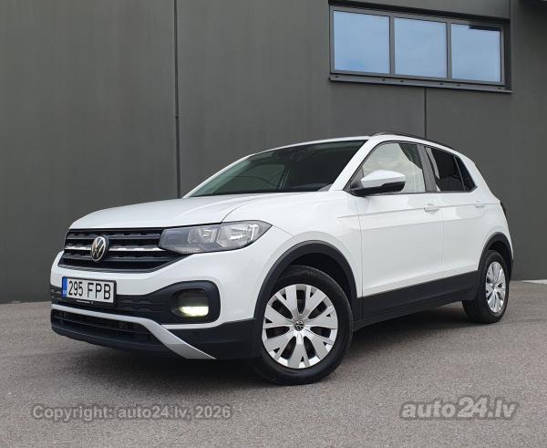 White Volkswagen T-Cross 2021 in Tallinn, with an engine capacity of 1.00 L and mileage of 215 thousand km for 14999 €, photo 7 on AUTOMOTO.COM.LV