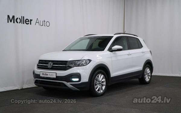 White Volkswagen T-Cross 2022 in Tallinn, with an engine capacity of 1.00 L and mileage of 176 thousand km for 14500 €, photo 1 on AUTOMOTO.COM.LV