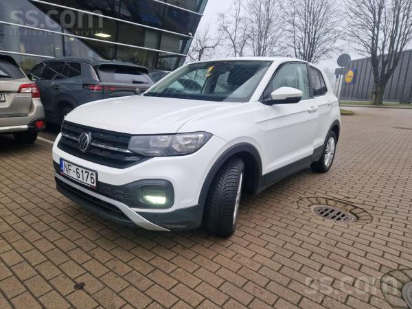 Balts Volkswagen T-Cross 2022 Rīga, ar dzinēja tilpumu 1.00 L un nobraukumu 105 tūkst. km par 13250 €, foto 1 vietnē AUTOMOTO.COM.LV