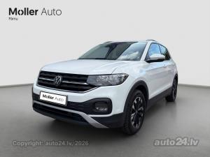 Balts Volkswagen T-Cross 2022 Pērnava, ar dzinēja tilpumu 1.00 L un nobraukumu 98 tūkst. km par 17500 €, foto  vietnē AUTOMOTO.COM.LV