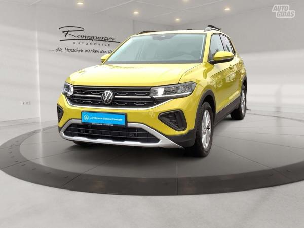 Dzeltens Volkswagen T-Cross 2024 Kauņa, ar dzinēja tilpumu 1.00 L un nobraukumu 14 tūkst. km par 27867 €, foto 2 vietnē AUTOMOTO.COM.LV