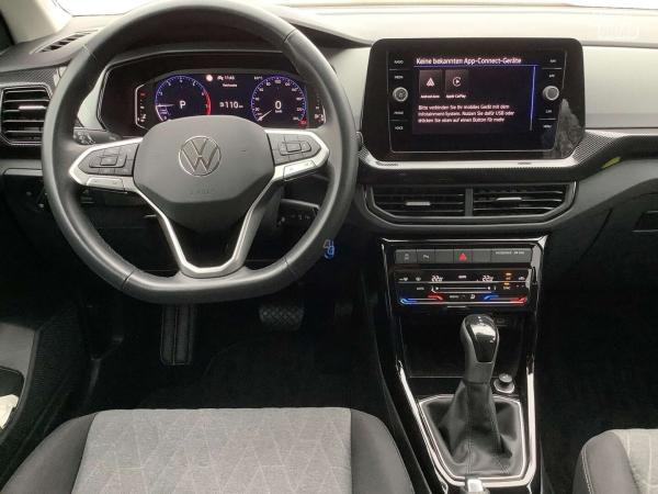 Dzeltens Volkswagen T-Cross 2024 Kauņa, ar dzinēja tilpumu 1.00 L un nobraukumu 14 tūkst. km par 27867 €, foto 10 vietnē AUTOMOTO.COM.LV