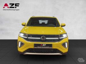 Yellow Volkswagen T-Cross 2024 in Kaunas, with an engine capacity of 1.50 L and mileage of 12 thousand km for 31009 €, photo 6 on AUTOMOTO.COM.LV