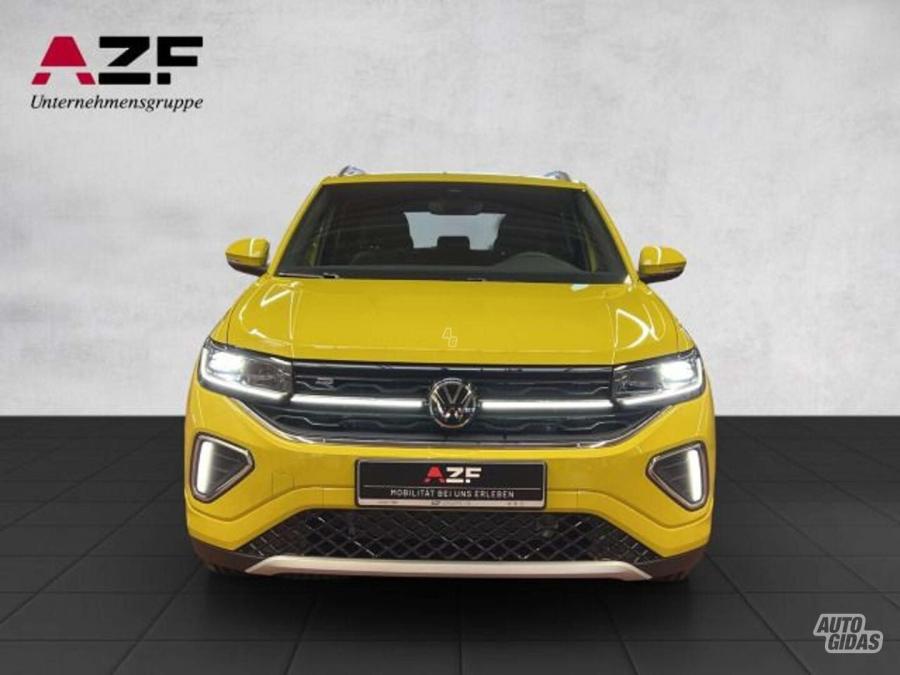 Yellow Volkswagen T-Cross 2024 in Kaunas, with an engine capacity of 1.50 L and mileage of 12 thousand km for 31009 €, photo 6 on AUTOMOTO.COM.LV