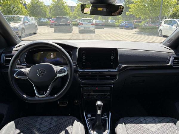 Dzeltens Volkswagen T-Cross 2024 Viļņa, ar dzinēja tilpumu 1.50 L un nobraukumu 38 tūkst. km par 24900 €, foto 8 vietnē AUTOMOTO.COM.LV