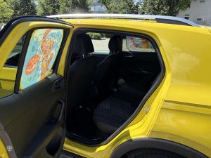 Yellow Volkswagen T-Cross 2024 in Vilnius, with an engine capacity of 1.50 L and mileage of 38 thousand km for 24900 €, photo 12 on AUTOMOTO.COM.LV