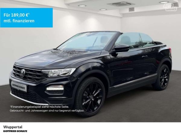 Black Volkswagen T-Roc 2021 in Kaunas, with an engine capacity of 1.00 L and mileage of 41 thousand km for 22349 €, photo 1 on AUTOMOTO.COM.LV
