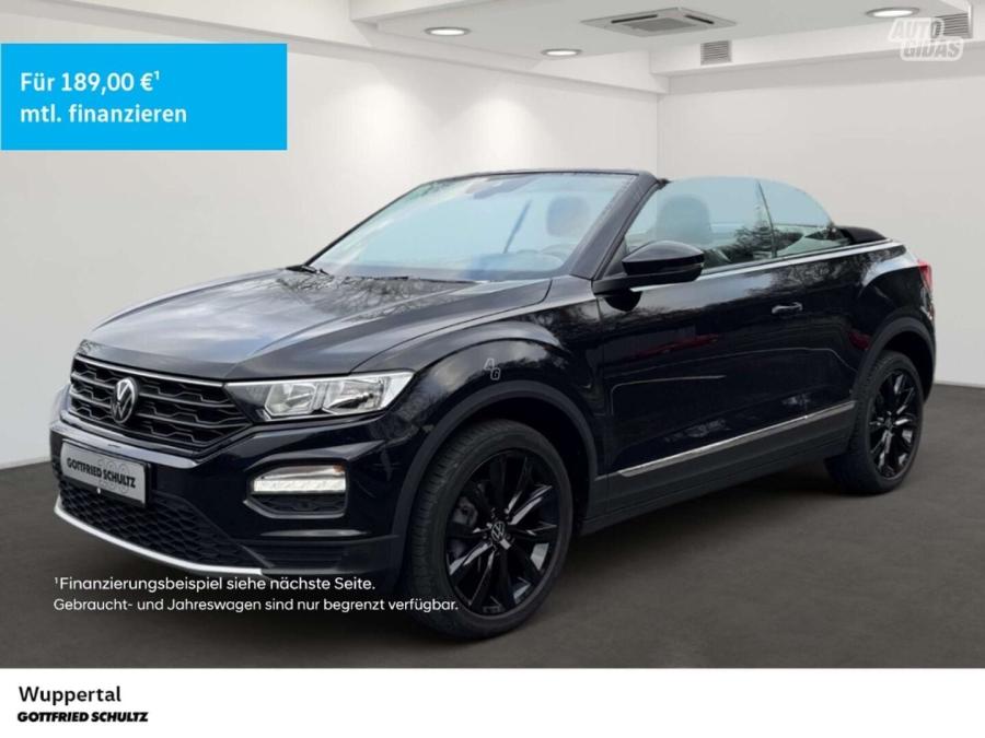 Black Volkswagen T-Roc 2021 in Kaunas, with an engine capacity of 1.00 L and mileage of 41 thousand km for 22349 €, photo 1 on AUTOMOTO.COM.LV