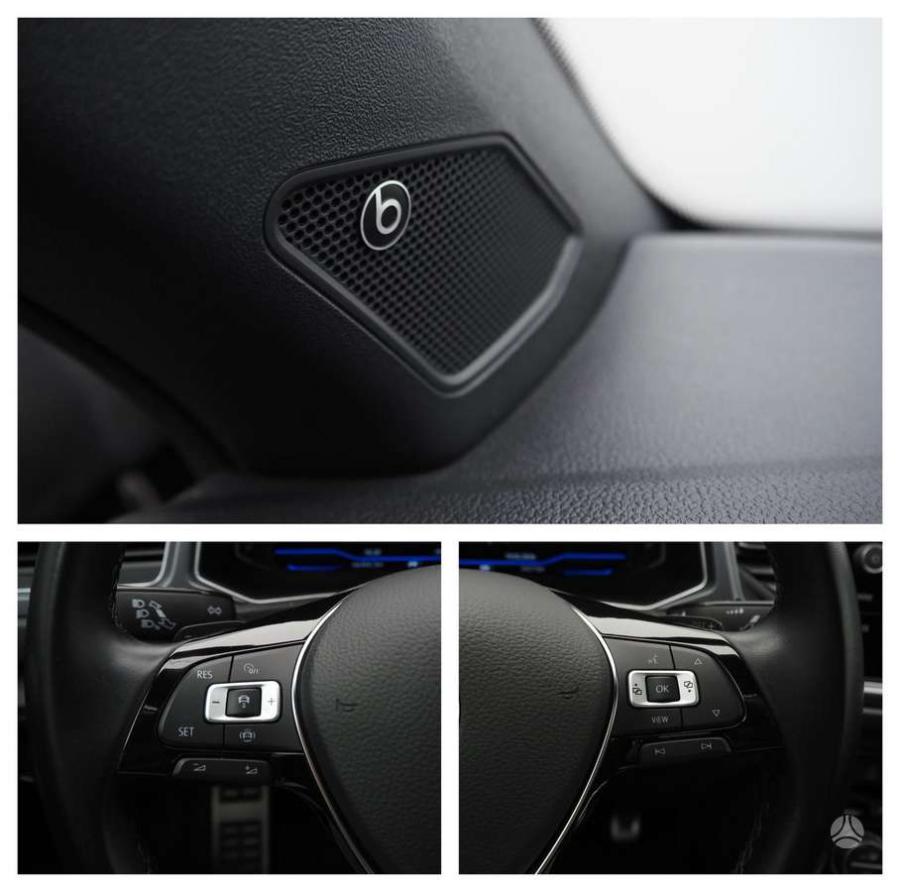 Black Volkswagen T-Roc 2021 in Vilnius, with an engine capacity of 1.50 L and mileage of 75 thousand km for 21659 €, photo 17 on AUTOMOTO.COM.LV