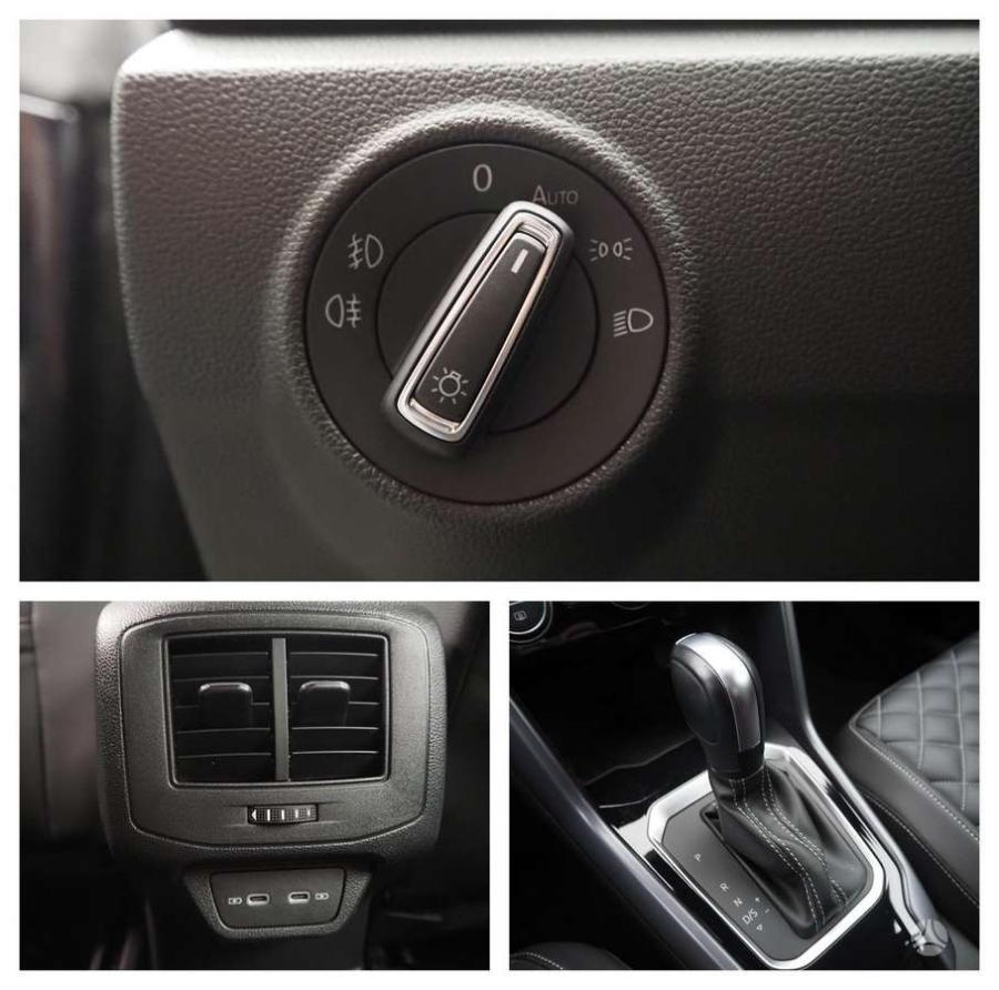 Black Volkswagen T-Roc 2021 in Vilnius, with an engine capacity of 1.50 L and mileage of 75 thousand km for 21659 €, photo 26 on AUTOMOTO.COM.LV