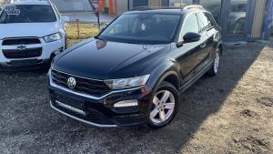 Melns Volkswagen T-Roc 2018 Marijampole, ar dzinēja tilpumu 2.00 L un nobraukumu 304 tūkst. km par 10700 €, foto  vietnē AUTOMOTO.COM.LV