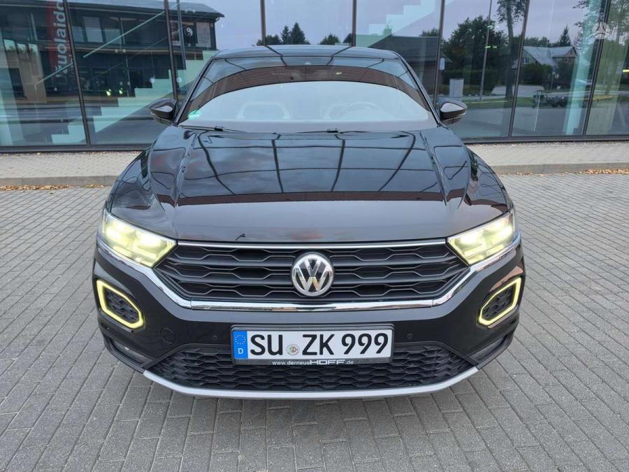 Melns Volkswagen T-Roc 2018 Utena, ar dzinēja tilpumu 1.50 L un nobraukumu 184 tūkst. km par 12900 €, foto 7 vietnē AUTOMOTO.COM.LV