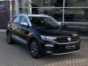 Black Volkswagen T-Roc 2019 in Valmiera, with an engine capacity of 2.00 L and mileage of 71 thousand km for 19300 €, photo  on AUTOMOTO.COM.LV
