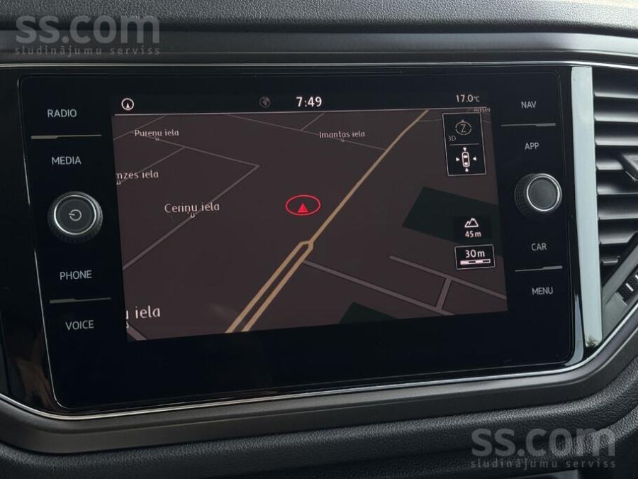 Black Volkswagen T-Roc 2019 in Valmiera, with an engine capacity of 2.00 L and mileage of 71 thousand km for 19300 €, photo 17 on AUTOMOTO.COM.LV