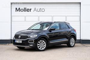 Black Volkswagen T-Roc 2019 in Riga, with an engine capacity of 1.50 L and mileage of 98 thousand km for 17950 €, photo  on AUTOMOTO.COM.LV