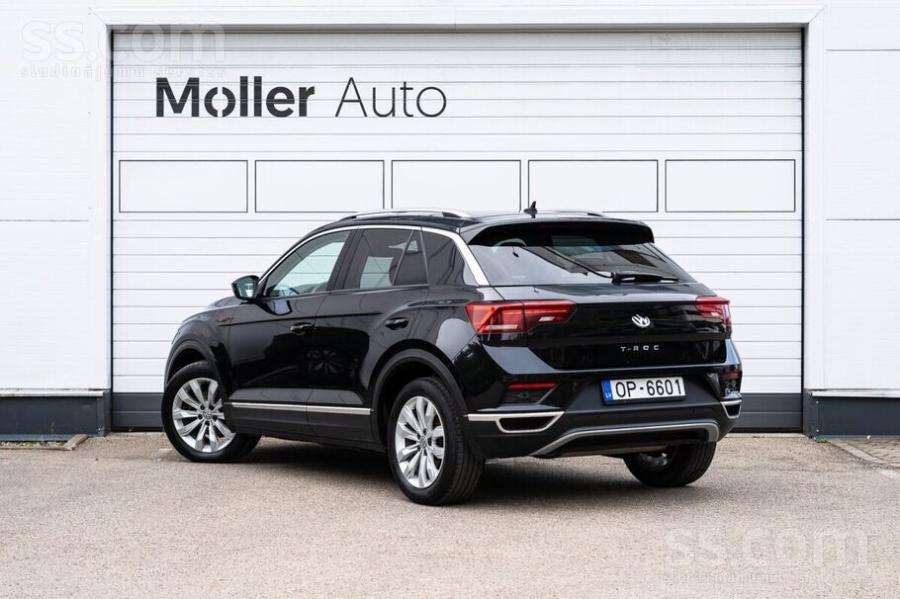 Melns Volkswagen T-Roc 2019 Rīga, ar dzinēja tilpumu 1.50 L un nobraukumu 98 tūkst. km par 17950 €, foto 5 vietnē AUTOMOTO.COM.LV