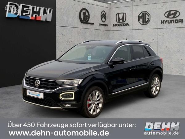 Black Volkswagen T-Roc 2020 in Kaunas, with an engine capacity of 1.50 L and mileage of 66 thousand km for 26489 €, photo 2 on AUTOMOTO.COM.LV