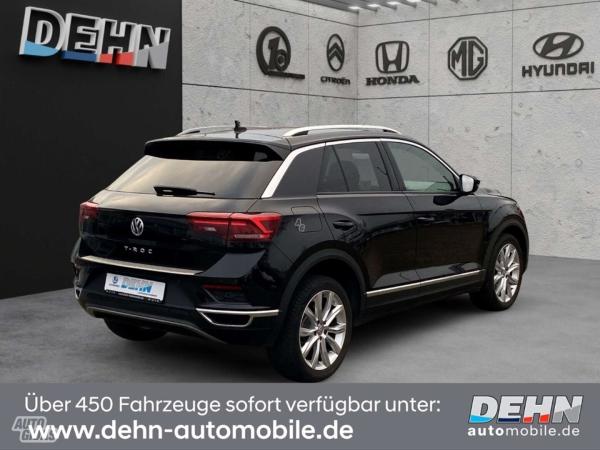 Black Volkswagen T-Roc 2020 in Kaunas, with an engine capacity of 1.50 L and mileage of 66 thousand km for 26489 €, photo 3 on AUTOMOTO.COM.LV