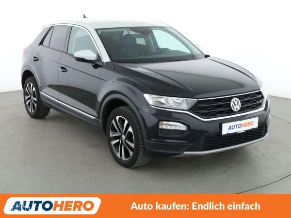 Black Volkswagen T-Roc 2020 in Kaunas, with an engine capacity of 1.50 L and mileage of 23 thousand km for 24223 €, photo 8 on AUTOMOTO.COM.LV