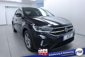 Black Volkswagen T-Roc 2022 in Kaunas, with an engine capacity of 1.50 L and mileage of 47 thousand km for 26380 €, photo 5 on AUTOMOTO.COM.LV