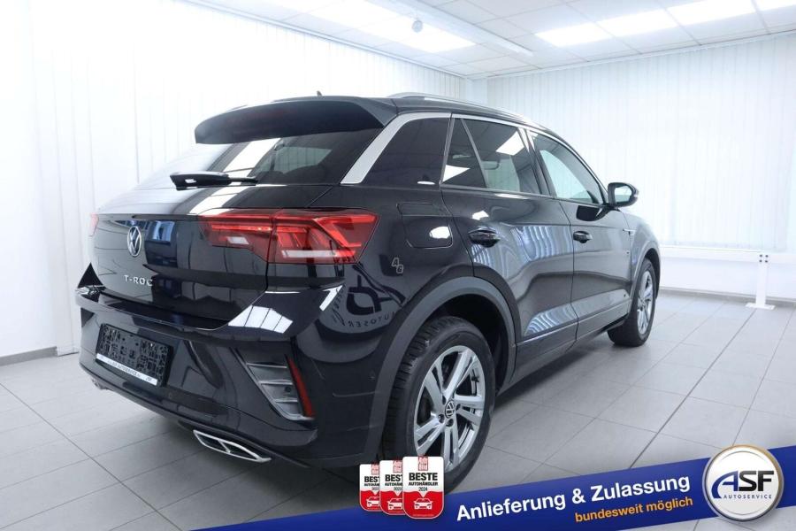 Black Volkswagen T-Roc 2022 in Kaunas, with an engine capacity of 1.50 L and mileage of 47 thousand km for 26380 €, photo 7 on AUTOMOTO.COM.LV