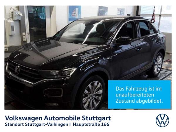 Black Volkswagen T-Roc 2022 in Kaunas, with an engine capacity of 1.50 L and mileage of 48 thousand km for 26963 €, photo 1 on AUTOMOTO.COM.LV