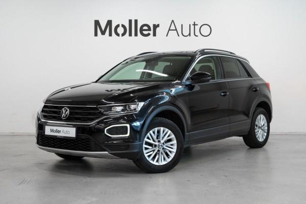 Black Volkswagen T-Roc 2022 in Vilnius, with an engine capacity of 1.50 L and mileage of 70 thousand km for 19500 €, photo 1 on AUTOMOTO.COM.LV