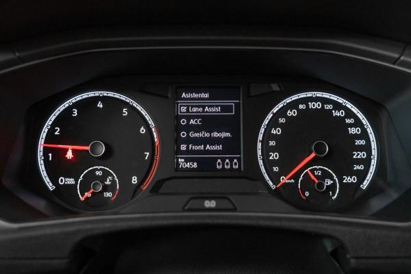 Black Volkswagen T-Roc 2022 in Vilnius, with an engine capacity of 1.50 L and mileage of 70 thousand km for 19500 €, photo 10 on AUTOMOTO.COM.LV
