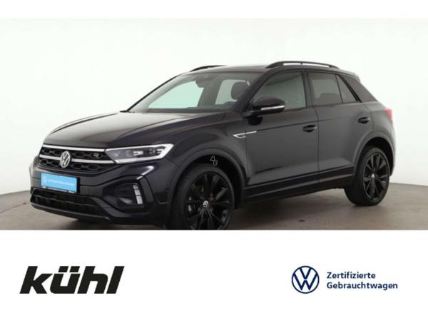 Black Volkswagen T-Roc 2023 in Kaunas, with an engine capacity of 1.50 L and mileage of 49 thousand km for 31941 €, photo 1 on AUTOMOTO.COM.LV