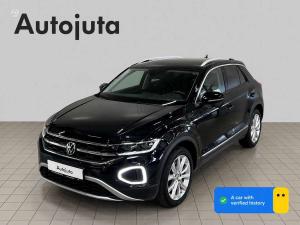 Melns Volkswagen T-Roc 2023 Kauņa, ar dzinēja tilpumu 1.97 L un nobraukumu 95 tūkst. km par 21900 €, foto  vietnē AUTOMOTO.COM.LV