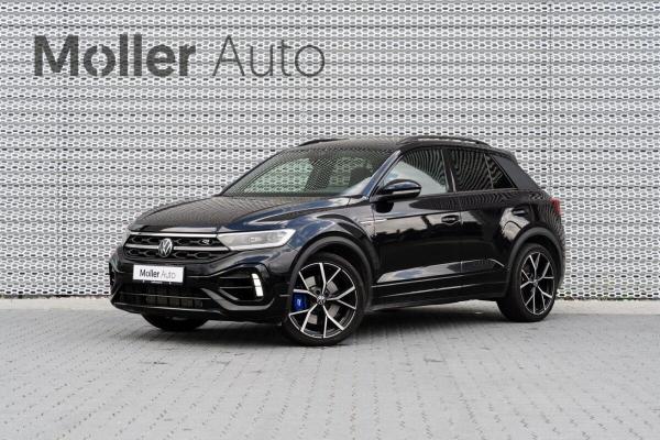 Melns Volkswagen T-Roc 2023 Mārupe, ar dzinēja tilpumu 2.00 L un nobraukumu 34 tūkst. km par 33900 €, foto 1 vietnē AUTOMOTO.COM.LV