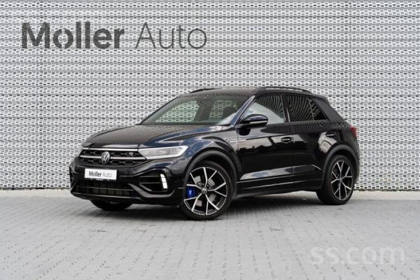 Черный Фольксваген Ти-Рок 2023 в Рига, объемом двигателя 2.00 л и пробегом 34 тыс. км за 33900 €, фото 1 на AUTOMOTO.COM.LV
