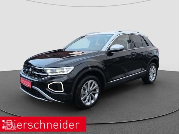 Black Volkswagen T-Roc 2024 in Kaunas, with an engine capacity of 2.00 L and mileage of 18 thousand km for 29600 €, photo 1 on AUTOMOTO.COM.LV