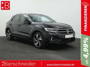 Black Volkswagen T-Roc 2024 in Kaunas, with an engine capacity of 1.50 L and mileage of 23 thousand km for 32546 €, photo  on AUTOMOTO.COM.LV