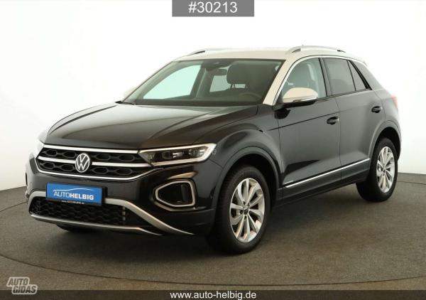 Melns Volkswagen T-Roc 2024 Kauņa, ar dzinēja tilpumu 2.00 L un nobraukumu 22 tūkst. km par 30115 €, foto 1 vietnē AUTOMOTO.COM.LV